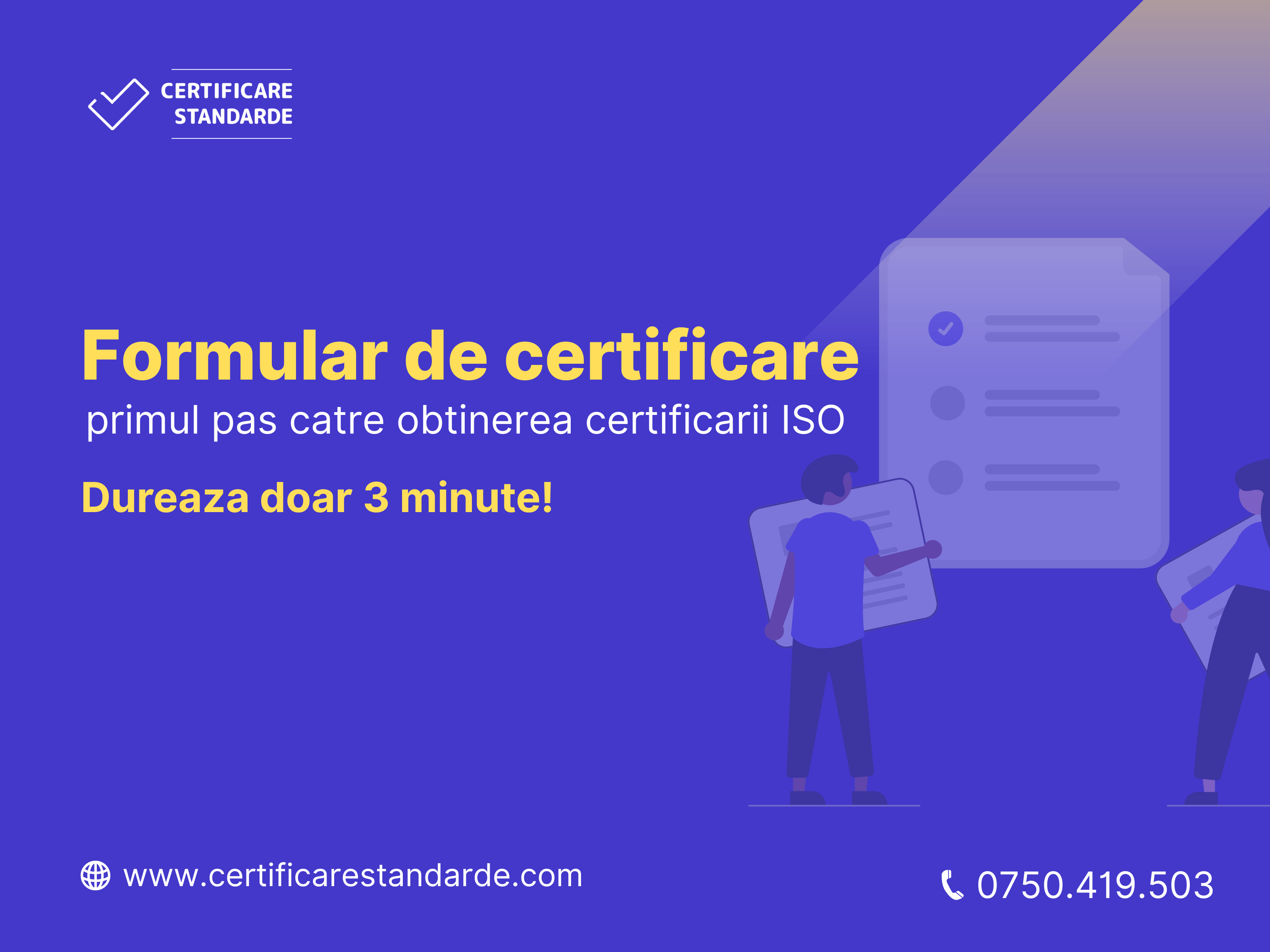 Certificare ISO 100% online in 24 ore | Certificare Standarde